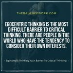 11 Common Barriers To Critical Thinking - A Simple Guide - TBW