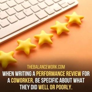 How To Write A Performance Review For A Coworker - 14 Tips
