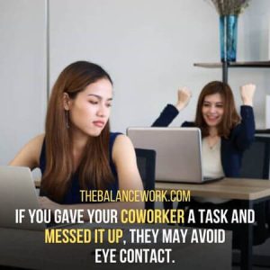 Why Does My Coworker Avoid Eye Contact - 16 Reasons | TBW